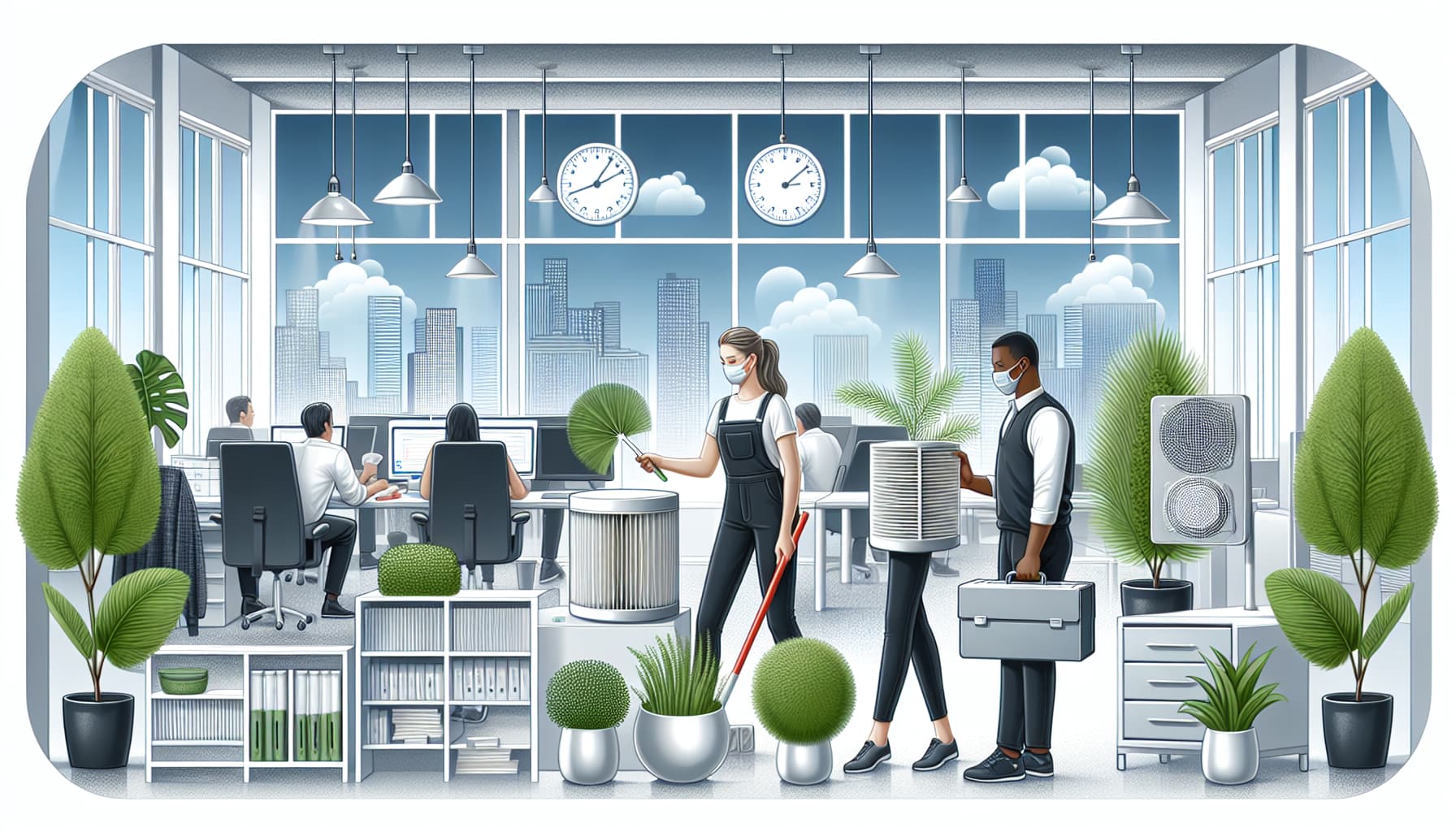 Key Factors To Consider In Office Air Quality Testing